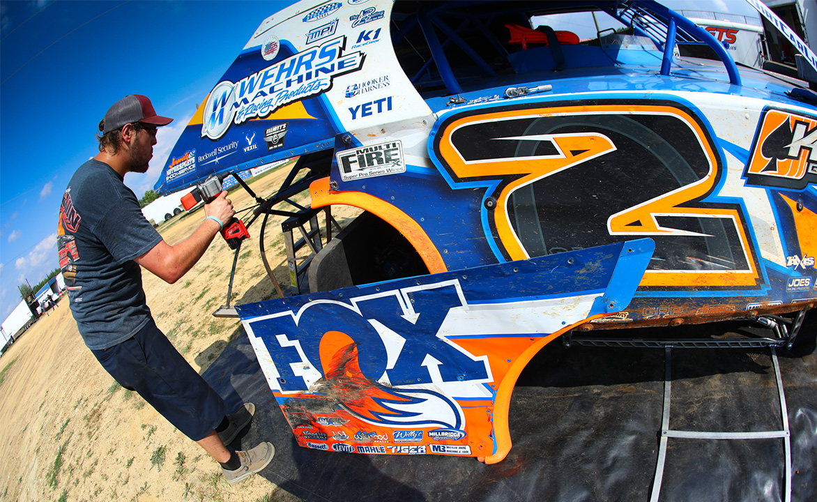 NEW LEADER: Hoffman making history with commanding Summit Modified ...